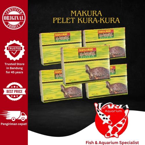 Jual Makura Turtle Mini/Baby 30g Pelet Pakan Kura 30 Gram - Kota ...