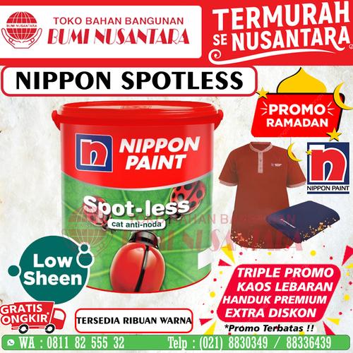 Jual NIPPON SPOTLESS 2,5L & 20L EASY CLEAN SPOT LESS CAT ANTI NODA ...