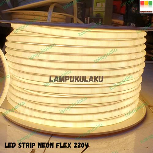 Jual Lampu Led Strip Neon Flex per meter - (Harga Per Meter) - Warm ...