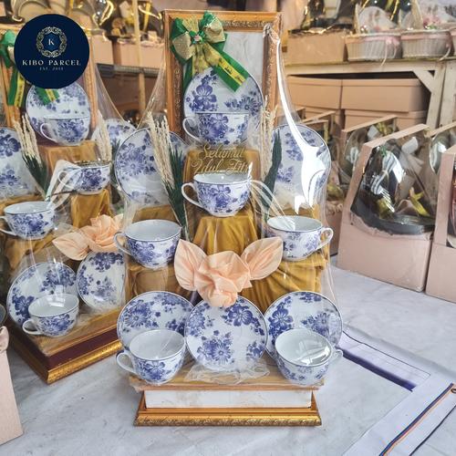 Jual PARCEL LEBARAN - PARCEL PECAH BELAH - Tea Set 12pcs Ayam Jago ...