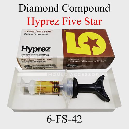 Promo Diamond Polishing Compound Hyprez Five Star USA 6-FS-42 Lapping ...