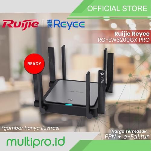 Promo Ruijie RG-EW3200GX PRO 3200M Wi-Fi 6 Dual-band Gigabit Router ...