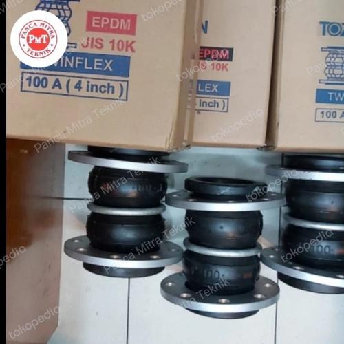 Jual Flexible Rubber Joint 6" inch TOZEN Twinflex JIS 10K / DN150 - Jakarta Barat - Panca Mitra ...