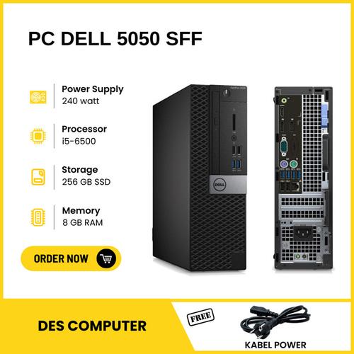 Jual Pc Dell 5050 Core I5 Gen 7 Ram 8Gb Hdd 500 Gb + monitor hp 19 ...