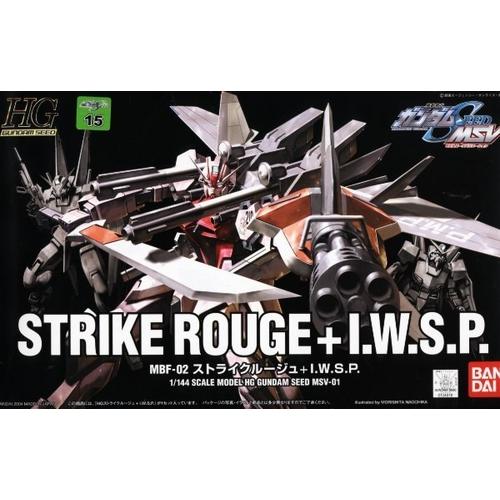 Jual HG 1/144 MBF-02 Gundam Strike Rouge + IWSP I.W.S.P. Bandai ...