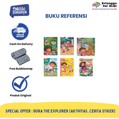 Promo SPECIAL OFFER : DORA THE EXPLORER (AKTIVITAS, CERITA STIKER ...