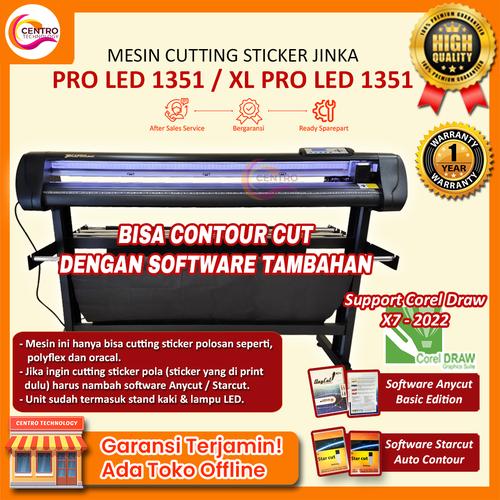 Jual Mesin Cutting Sticker PRO LED 1351 / XL PRO LED 1351 Software ...