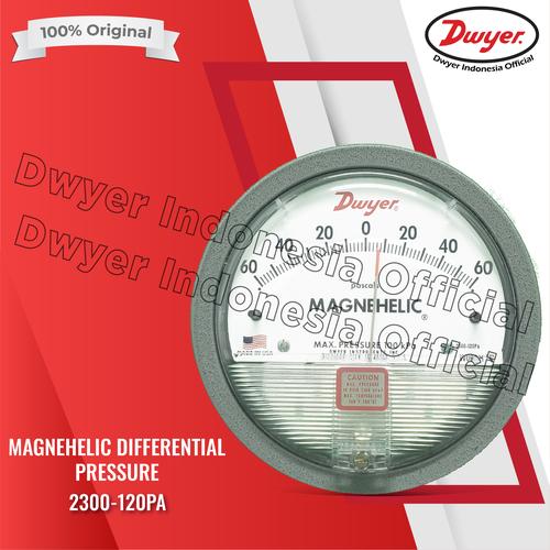 Jual Dwyer Magnehelic 60-0-60 PA (2300-120pa) Differential Pressure ...