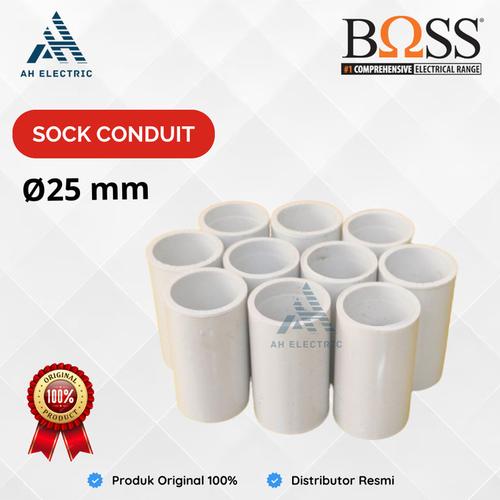 Jual BOSS Sock 25 mm (50 pcs) Jointing Sok Sock Pipa Listrik Conduit ...