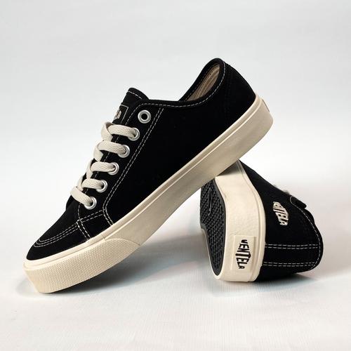 Jual VENTELA ETHNIC BLACK NATURAL Sepatu Vantela Original Ventella 70s BTS - ALPHA LOW, 42 - Kab ...