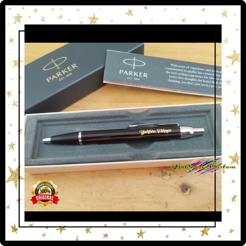 Jual PULPEN PARKER ORIGINAL IM GRATIS REQUEST CUSTOM GRAFIR NAMA ANDA ...