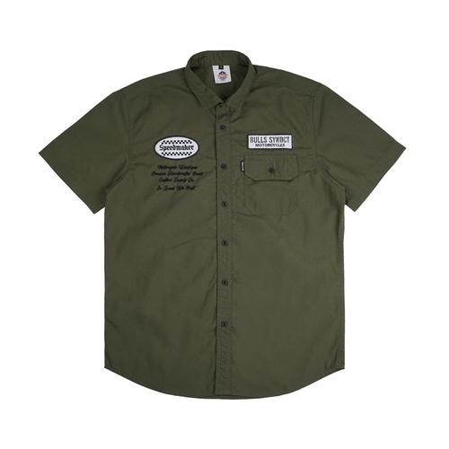 Jual BULLS SYNDICATE Shir Optimo Green Army - L - Kota Surakarta ...