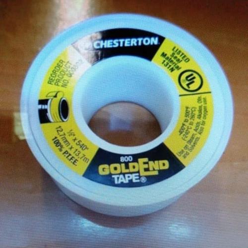 Jual Seal tape Chesterton GOLD END TAPE Ukuran : 12.7mm x 13.7m ...