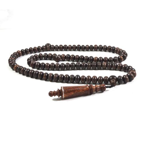 Jual Kalung Tasbih dengan Liontin Galih Kayu Asem Asli Model Bulat ...