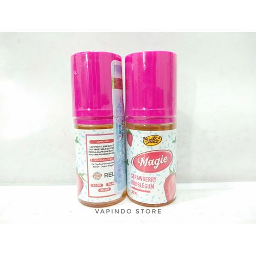 Jual SALT MAGIC STRAWBERRY BUBBLEGUM SALTNIC 30ML 25MG BY DR JUICE ...
