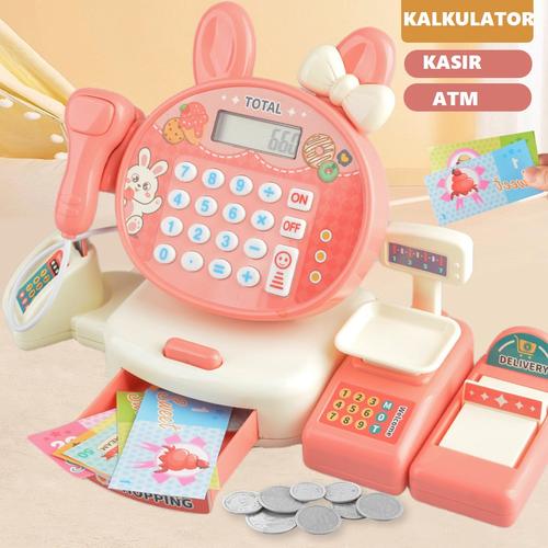 Jual MAINAN ANAK PRETEND PLAY / MODE RABBIT MESIN KASIR TELLER ATM ...