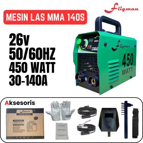 Promo Fligman Mesin Las Listrik MMA 140s Mini Trafo Inverter Welding Machine - Jakarta Timur ...