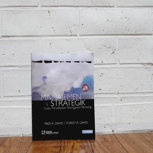 Jual Manajemen Strategik Edisi 15-Fred R. David - Kab. Sleman - ONLINE BOOK LIBRARY | Tokopedia