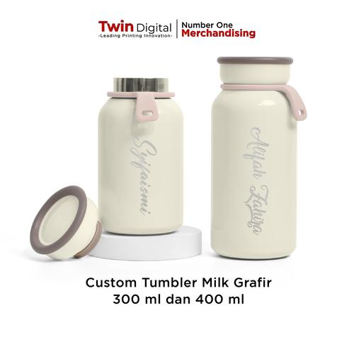Jual Custom Botol Minum Susu/Tempat Minum/Termos Mini - Tumbler Milk ...
