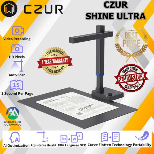 Jual Scanner Buku CZUR Shine Ultra Book Scanner Pemindai Buku A3 ...