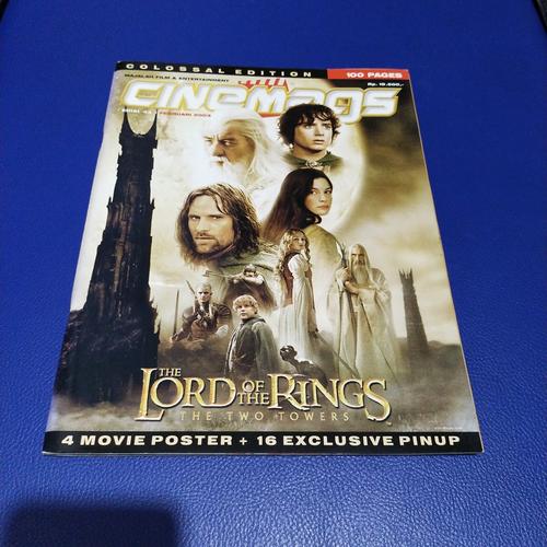 Jual MAJALAH CINEMAGS EDISI 43 FEBRUARI 2003 THE LORD OF THE RINGS ...
