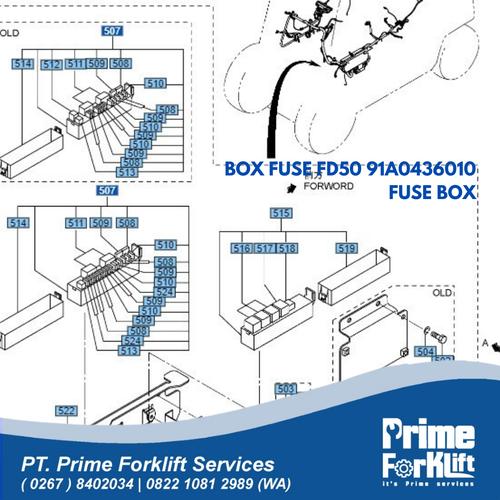 Promo BOX FUSE FD50 91A0436010 FUSE BOX Cicil 0% 3x - Kab. Karawang ...