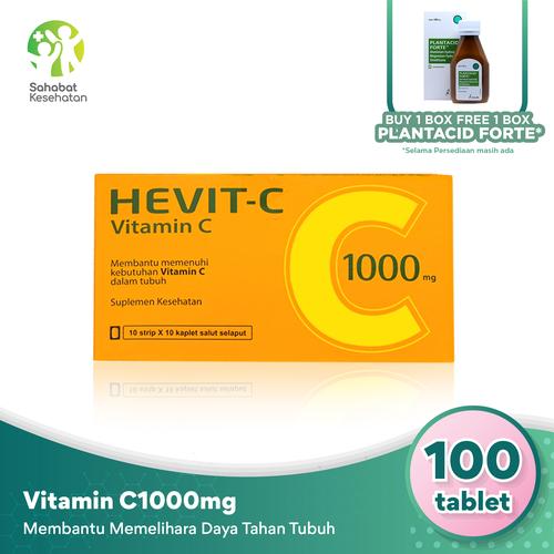 Promo Hevit-C Vitamin C 1000 mg - Membantu Penuhi Kebutuhan Vitamin C ...