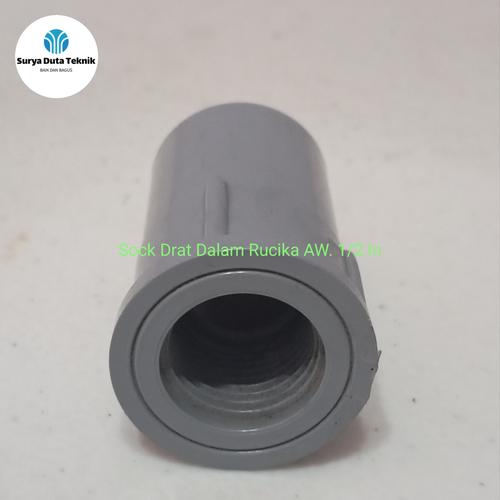 Jual Sock Drat Dalam PVC Rucika AW 1/2 in - Jakarta Utara - Surya Duta ...