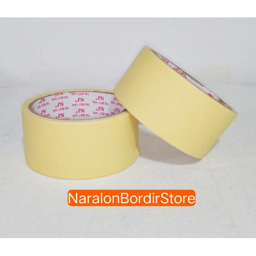 Jual masking tape / lakban kertas kuning 2 inch × 15 yard - Jakarta ...