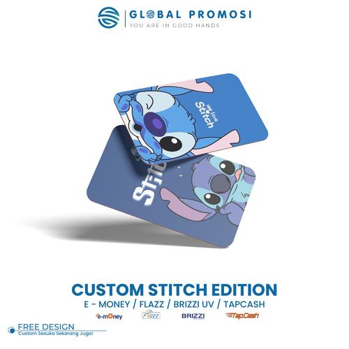 Jual Emoney eToll Mandiri Custom Cetak UV Print Stitch - BRIZZI, cetak ...