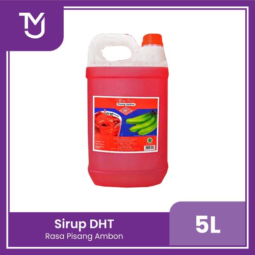 Jual Sirup DHT rasa Pisang Ambon 5 liter jergen Oleh-oleh Khas Makassar ...