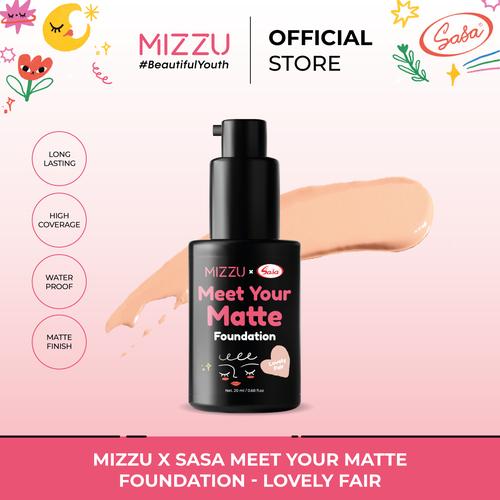 Promo Mizzu X Sasa Meet Your Mate Foundation - Lovely Fair - Jakarta Timur - MIZZU Cosmetics ...