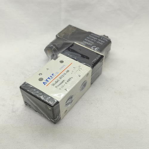 Jual Solenoid Valve Airtac 3V310-08 Port 1/4", 3/2 Way - 220 VAC ...