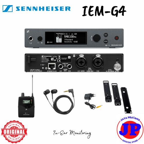 Jual Sennheiser IEM-G4 Wireless In-Ear Monitoring System Original IEMG4 ...