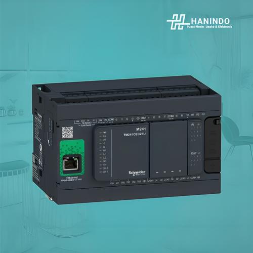 Jual Schneider Modicon TM241CE24R PLC M241 24 I/O Relay Ethernet Outputs - Jakarta Pusat ...