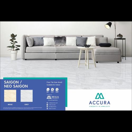 Jual SUPER PROMO Keramik 40x40 Glossy 2 Motif Kuba dan Saigon Grade A ...