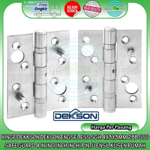 Jual HINGE DEKKSON DEKSON ENGSEL KUPU-KUPU ESS SGH 4X3X3MM 2BB SSS SAFE ...