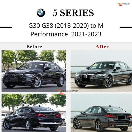 Jual BMW G30 5 Series 2017-2020 Facelift Set to G30 M Sport 2021-2023 ...