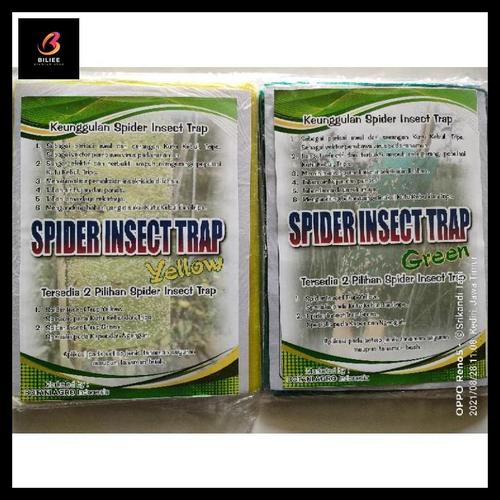 Jual Spider Insect Trap 20 Lembar Yelow / Green Perangkap Kutu Hama ...