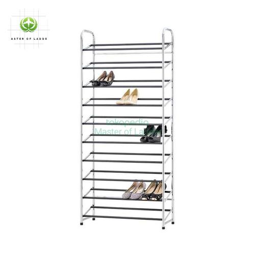 Jual Informa Rak sepatu Besi 10 tingkat 30 Pasang 73x22.5x158.5 Cm ...