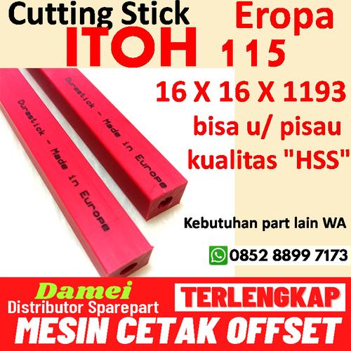 Jual Itoh Cutting Stick Mandelli LLM 115 Part Mesin Potong Kertas Itoh ...