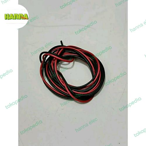 Jual kabel rakit praktek sekolah wrn merah 1 meter wrn hitam 1 meter ...