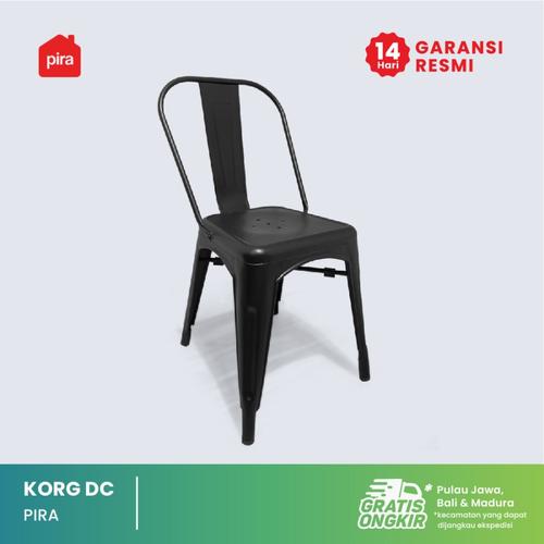 Jual Kursi Cafe / Kursi Besi / Kursi Makan / Kursi Outdoor - Black ...