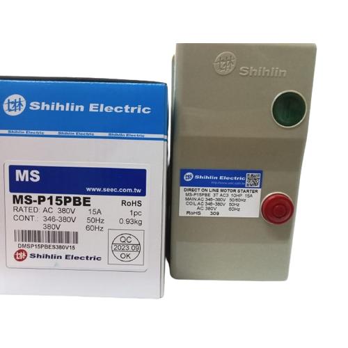 Jual DOL Starter / Magnetic Switch MS-P15PBE 11A~15A Shihlin 220V/380V - 11A - Jakarta Pusat ...