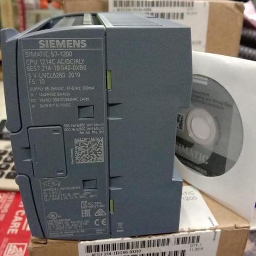Jual Plc Siemens Simatic S7-1200 6Es7214-1Bg40-0Xb0 Cpu 1214C Original ...