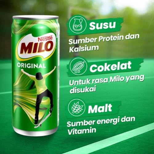 Jual Milo Susu UHT Kaleng 1 Karton (24 x 240 ml) - Jakarta Pusat ...