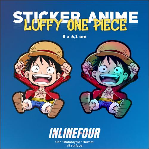 Jual Sticker Hologram Anime - Stiker One Piece Monkey D. Luffy Wibu ...