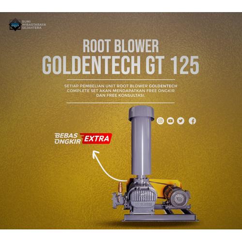 Jual Root Blower Goldentech GT 125 25Hp Aerasi Tambak Nila Ipal ...
