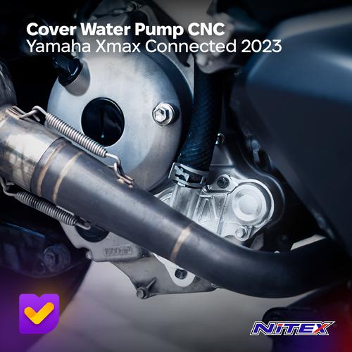 Jual NITEX Cover Water Pump CNC Yamaha Xmax Connected 2023 - Gold ...