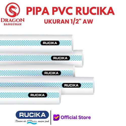 Jual Pipa PVC RUCIKA 1/2 AW - Pipa Rucika 1/2" - Kota Tangerang Selatan ...
